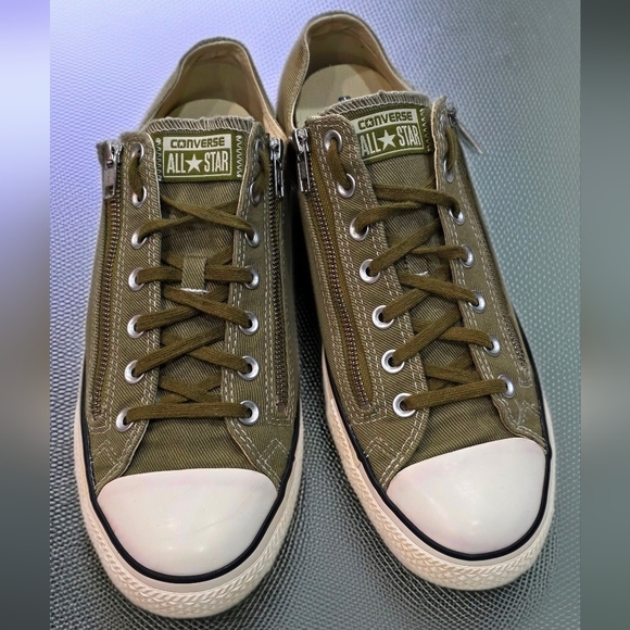 Converse | Shoes | Converse Chuck Taylor All Star Double Zip Ox Low Top ...